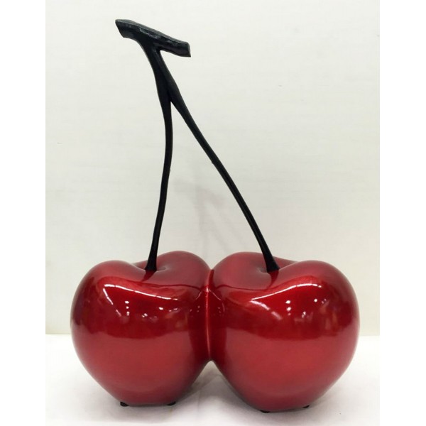 Double cérise déco en céramique